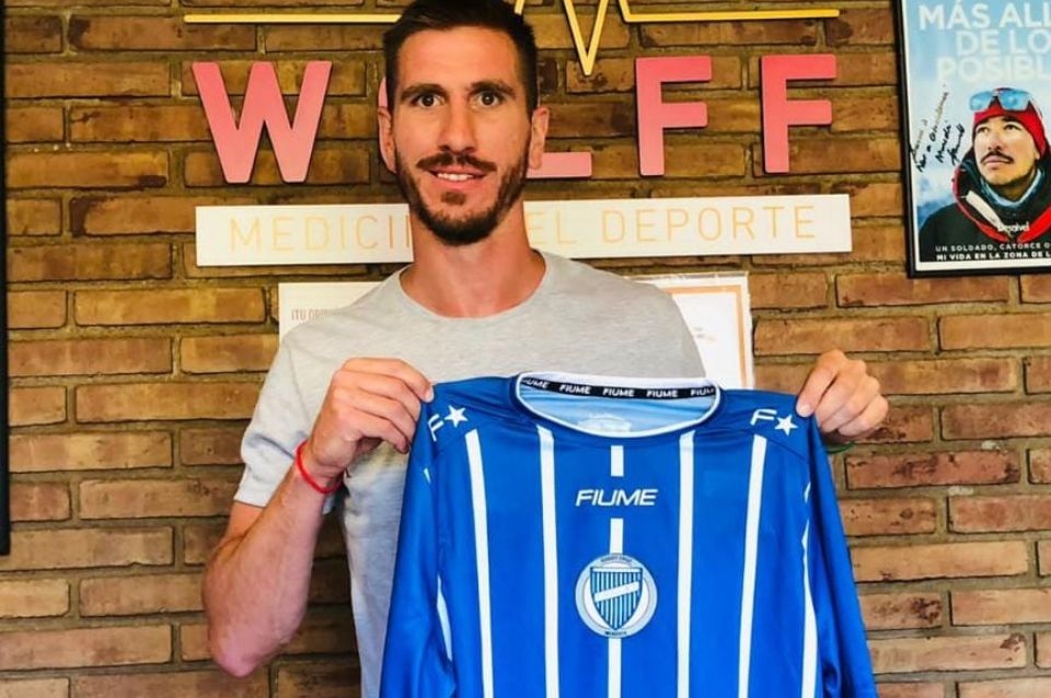 Federico Rasmussen se transformó en una nueva cara de Godoy Cruz