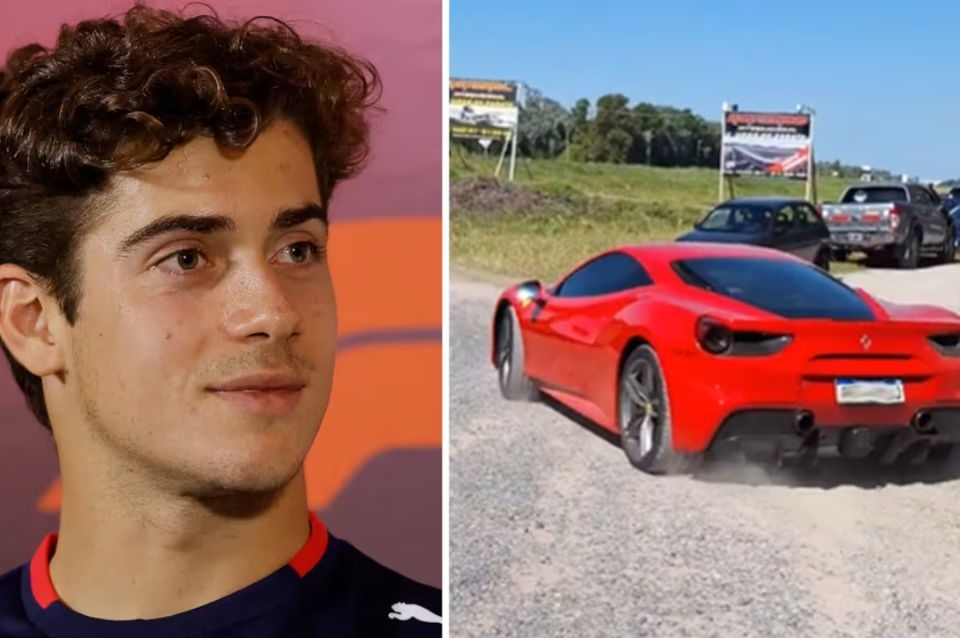 ¿Cuánto vale el auto con el que Colapinto llegó al kartódromo de Zárate?